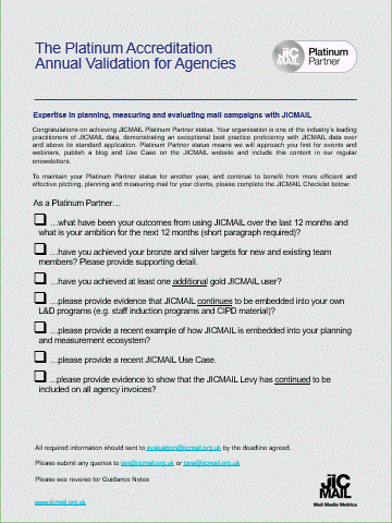 Platinum Accreditation